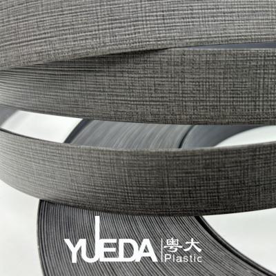China Stylish Gray Edge Banding Edging Strip For Kitchen Units Checkered Texture M9589 for sale