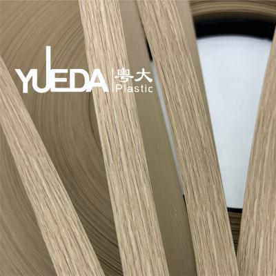 China Realistic Wood Grain PVC Edge Banding for Furniture Refinishing M9521 22mm for sale