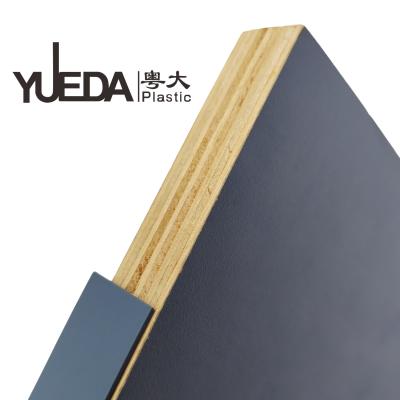 China YUEDA Blue Edge Banding A0550 - 3000m MOQ PVC/ABS Furniture Trim with Scratch-Resistant Surface for sale