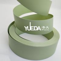 China Light Green Skin-Feel Edge Banding 19mm Plastic Strip - Scratch Resistant & Waterproof for Furniture for sale