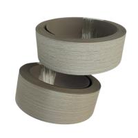 China Wide Edged Wood Grain Edge Banding Realistic Texture Abrasion Resistant 0.3-3mm Thickness for Furniture Decoration for sale