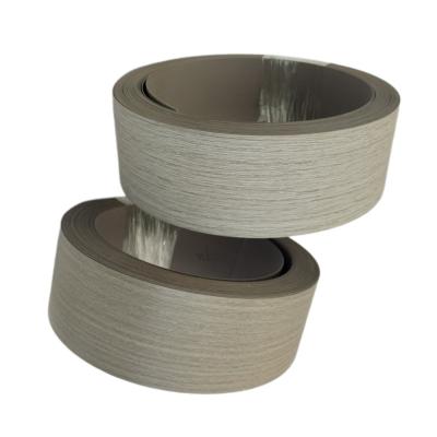 China Wide Edged Wood Grain Edge Banding Realistic Texture Abrasion Resistant 0.3-3mm Thickness for Furniture Decoration for sale