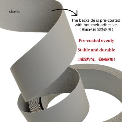 China Pre-Coated Hot Melt Edge Banding 2mm Tear-Resistant Eco-Friendly Instant Adhesion for sale