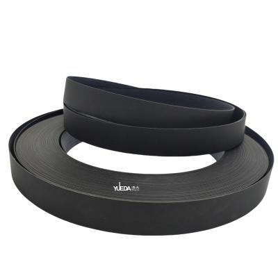 China Black Skin-Touch Edge Banding 15mm-22mm Width | Scratch & Moisture Resistant Furniture Trim for sale