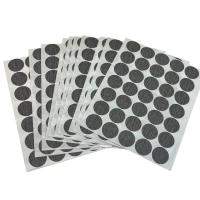 China PVC Self-Adhesive Furniture Hole Stickers 25mm 3-in-1 Screw Hole Covers for Cabinets for sale