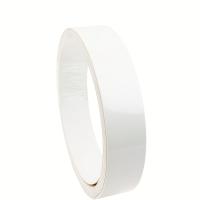 China White Silver Shimmer High Gloss PVC Edge Banding Strip 22mm x 0.5mm for Furniture Cabinet Wardrobe Trim for sale