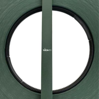 China YUEDA A1285 Dark Green Embossed PVC Edge Banding 22mm x 2mm for Furniture Cabinet Door for sale