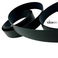 China YUEDA Matte Black Edge Banding Tape 0.4-3mm Thickness No Whitening After Trimming Flexible Wear Resistant Edge Sealing Strip for Cabinets for sale