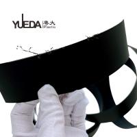 China YUEDA Matte Black Edge Banding Tape 0.4-3mm Thickness No Whitening After Trimming Flexible Wear Resistant Edge Sealing Strip for Cabinets for sale