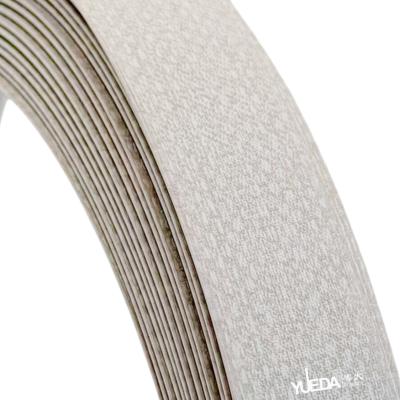 China YUEDA A1909 Fabric Texture Edge Banding Strip 22mm x 2mm for Panel Furniture Edge Sealing for sale
