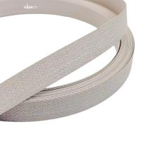 China YUEDA A1909 Fabric Texture Edge Banding Strip 22mm x 2mm for Panel Furniture Edge Sealing for sale