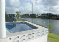 China 4mm 5mm 6mm Thickness Clear Float Glass Sheet For Balcony / Bathroom Glass for sale