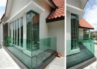 China 4mm 5mm 6mm Thickness Clear Float Glass Sheet For Balcony / Bathroom Glass for sale