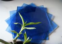 China Smooth Surface Dark Blue Float Glass 4mm 5mm 5.5mm 6mm 8mm 10mm Thickness for sale