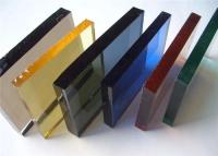 China Colored Tinted Float Glass 4mm - 12mm Thickness For Vehicle / Architecture for sale