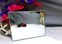 China Double Coated Tinted Mirror Glass , Flat Shape Safety Mirror Sheet For Bathroom for sale