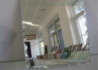 China High Transparency Black Silver Mirror Glass Flat Shape For Home Decoration for sale