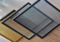 China Tinted Tempered Double Glazed Insulated Glass / Hollow Glass For Curtain Wall for sale