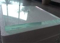 China Different Thickness Edge Polished Clear Laminated Safety Glass For Construction Glass Sample Available for sale