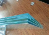 China Colored / Clear PVB Laminated Glass 6.38mm 8.38mm 8.76mm Thickness For Construction for sale