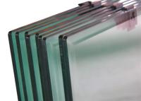 China Sound Control Toughened Laminated Glass , Acoustic Laminated Glass For Shower Door for sale