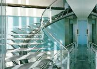 China Coloured PVB Laminated Glass / 6mm Laminated Glass For Exhibition Hall for sale