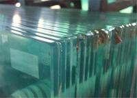 China Bullet Proof Laminated Security Glass / Clear Laminated Glass For Bank for sale