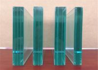 China Commercial Building 10mm Laminated Glass , Clear / Colored Decorative Laminated Glass for sale