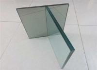 China Flat / Curve Shape Laminated Float Glass , Coloured Laminated Glass For Bus Station for sale