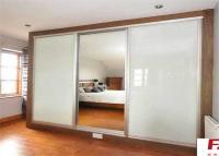 China Acid Etched Frosted Glass Sheets 3mm - 22mm Thickness For Furniture / Balcony for sale