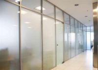 China 4mm  - 19mm Thickness Clear Frosted Glass , Tinted / Colored Frosted Glass for sale