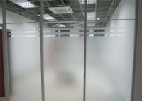 China Interior Decorative Frosted Glass , Acid Etched Frosted Glass For Room Dividers for sale