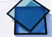China Flat Shape Low Emissivity Glass , 4mm - 12mm Thickness Low E Tinted Glass for sale