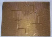 China Furniture Decorative Patterned Glass 5mm Thickness Clear Millennium Embossed Glass for sale