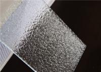 China Smooth / Flat Surface Bronze Nashiji Patterned Glass Panels With Good Vision for sale