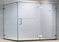 China 10mm 12mm Clear Tempered Safety Glass For Shower Door And Bathroom Glass for sale