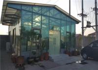 China Flat / Curved Decorative Toughened Tempered Glass for Building , Furniture , Shower Door for sale