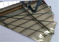 China Eco Friendly Clear Aluminum Mirror Glass Double Coated 2mm to 6mm Waterproof for sale