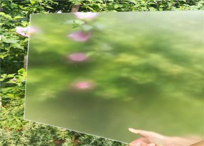 China 4mm Thickness Ultra Clear Tempered Glass , Solar Tempered Glass Flat Edge for sale