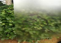 China 4MM Customized Sizes Low Iron Clear Glass , Solar Energy Glass 91.7% Light Transmittance for sale