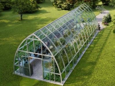 China Tempered Pattern 3.2mm  4mm Greenhouse Roof Cover  Glass for Vagetable Greenhouse for sale