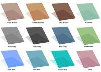 China 5mm Thickness light blue 3300x2140mm Size For Windows and Buildings for sale