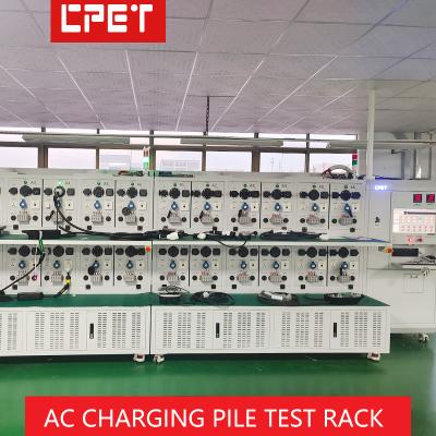 China EV Charger Burn In Chamber with 32A Total Input Current 600kg Load Bearing and 1 Year Warranty for AC Charging Pile Test Rack for sale