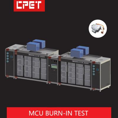 China Vehicle Electric Drive Controller Burn-In Test Rack with 16 Bits/Cabinet 20kW/Bit and 150-1000Vdc Input Voltage for sale