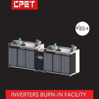 China Burn-In Test System for Microinverters with 5100*1050*2050mm Overall Size 50kW Total Input Power and 12 Months Free Warranty for sale