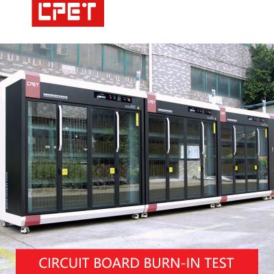 China Burn-In Test Equipment with 4 Layers Trolley for 48 BMS Controllers and 3.2KW Burn-In Capacity Aging Test Chamber for sale