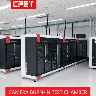 China Webcam Aging Rack with 12V/29A DC Power Supply 120 Sets Aging Capacity and Temperature Control Accuracy ±5℃ Burn In Test Equipment for sale