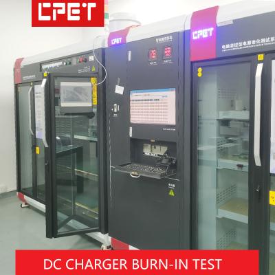 China Portable EV Charger Burn In Chamber with 240kW Feedback Power 2050*600*1900mm Volume Size and 16 bits/cabinet for sale