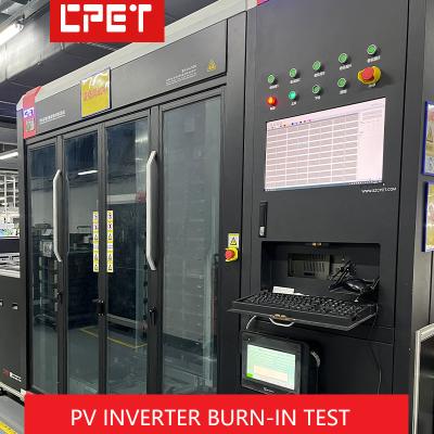 China 130kW Three Phase Household PV Inverter Burn-In Test Chamber with 1 Year Guarantee and Window 10 Control System for sale