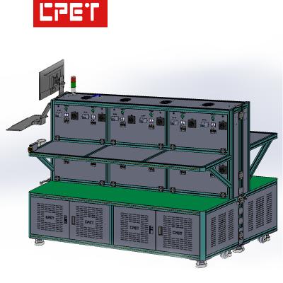 China 3.5/7kw Energy-saving AC Charging Station Aging Test Equipment with 192-bit System Aging for 24-position Products for sale